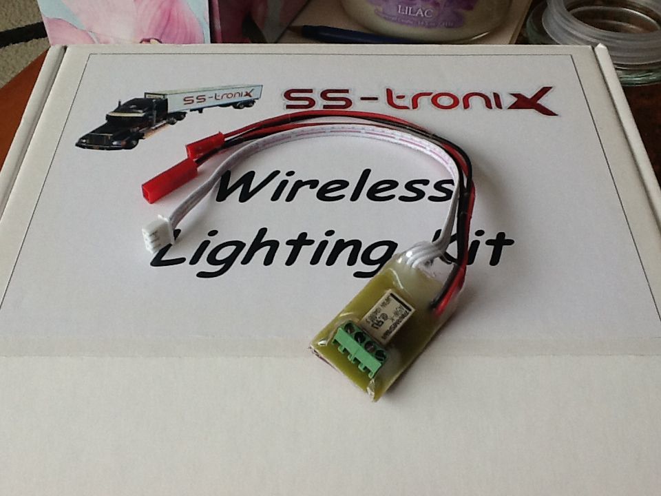 Blue tooth truck and trailer lighting from OB1 - RC Truck and Construction